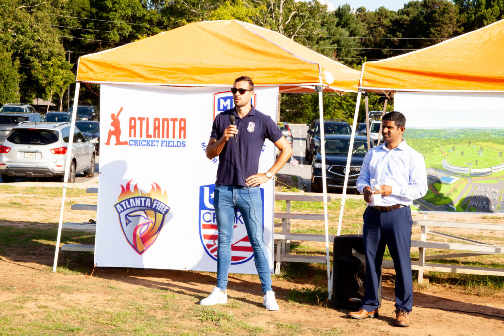Atlanta Cricket Fields Ceremony - USA Cricket
