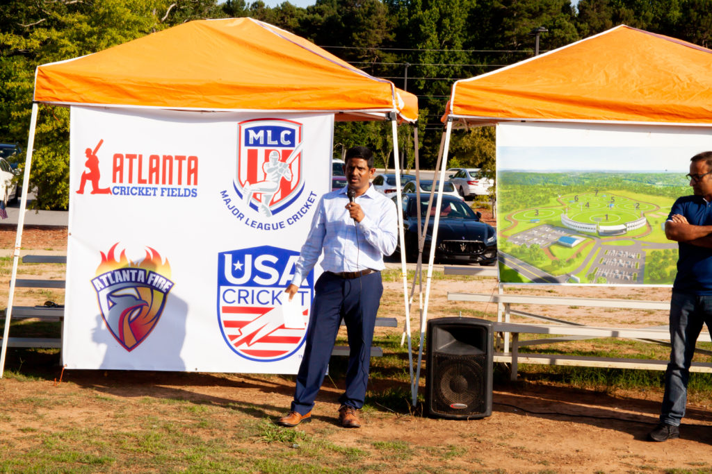 Atlanta Cricket Fields Ceremony - USA Cricket