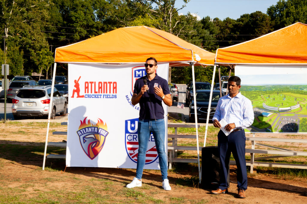 Atlanta Cricket Fields Ceremony - USA Cricket